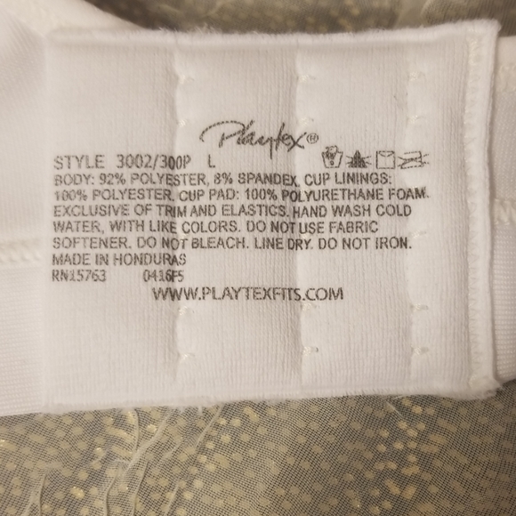 Playtex | Intimates & Sleepwear | Nwt Playtex Nursing Bra Lxl Wirefree ...